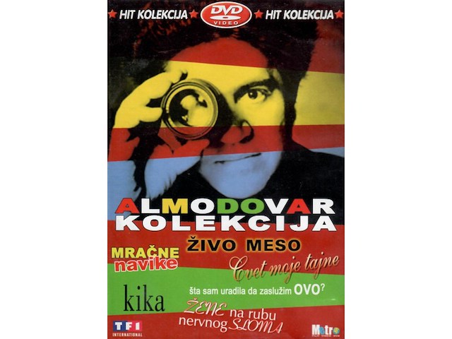 DVD PEDRO ALMODOVAR KOLEKCIJA 3 DISKA