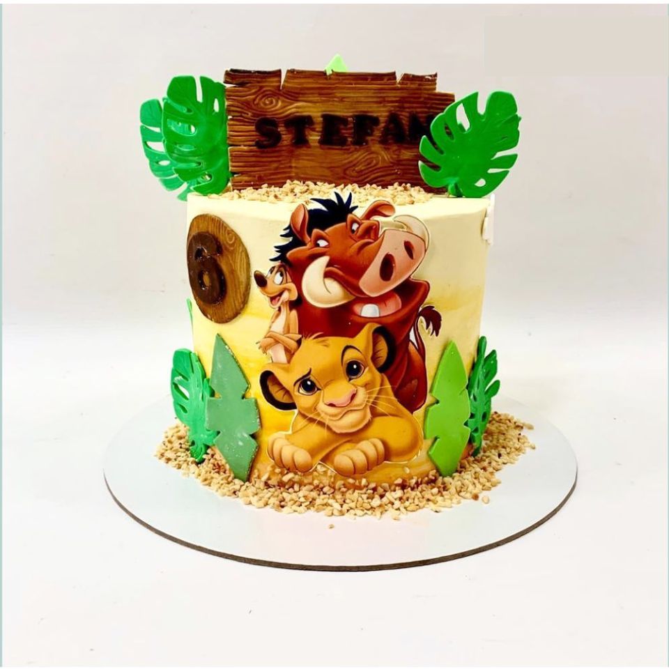 Prodavnica poklona - Torte za decu- Pumba, Simba i Timon