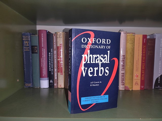Oxford dictionary of phrasal verbs