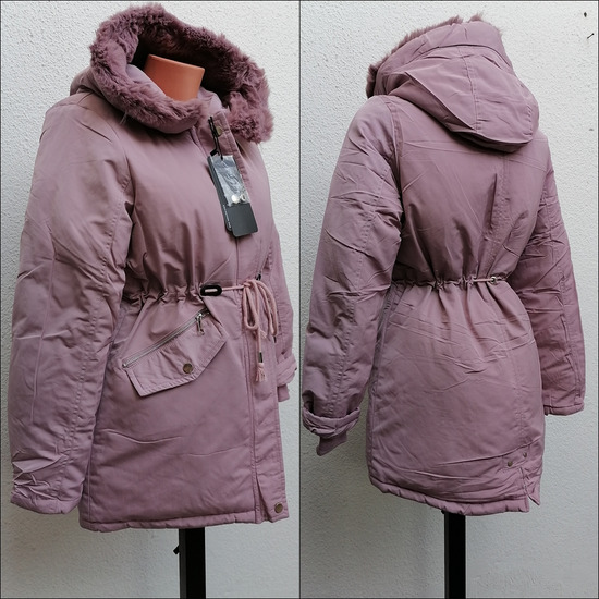 MOCNA ZIMSKA JAKNA-PARKA L