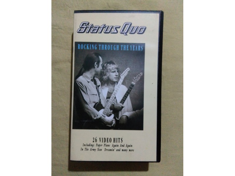 Status Quo, 26 video hits, VHS