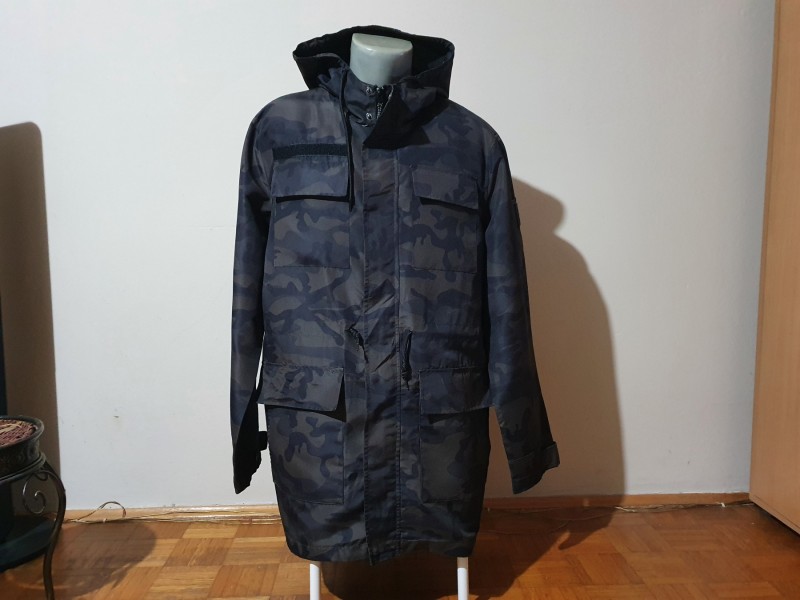 Military parka windstopper-hidrostopperCedar wood