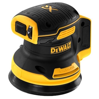 DeWalt ekscentar brusilica šlajferica bez četkica Solo 18V XR 125mm DCW210N