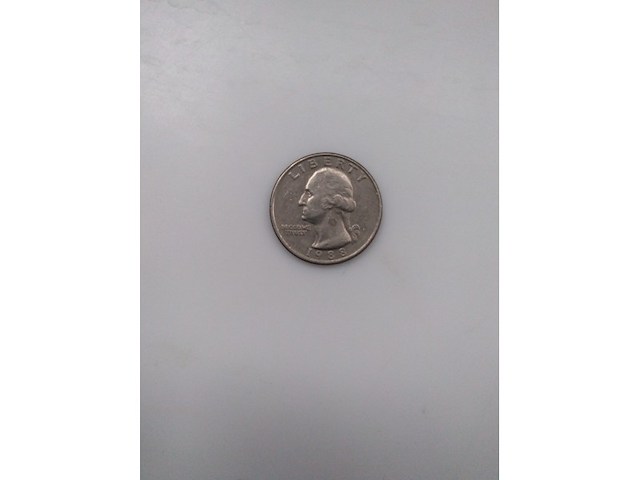 Quarter dolar,P,  USA, 1988.