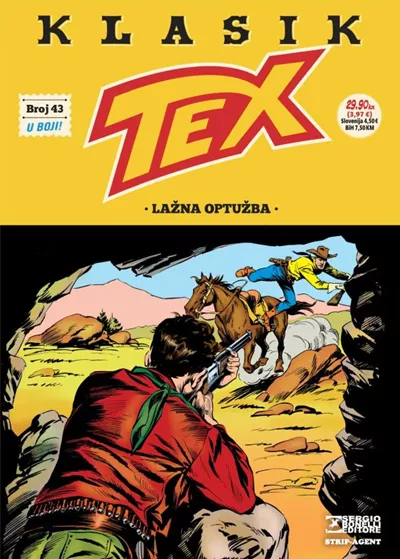 Strip agent TEX KLASIK 43 - Lažna optužba