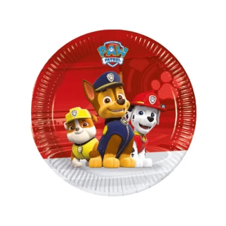 Paw patrol ready for action papirni tanjiri 8 kom ( PS89775 )