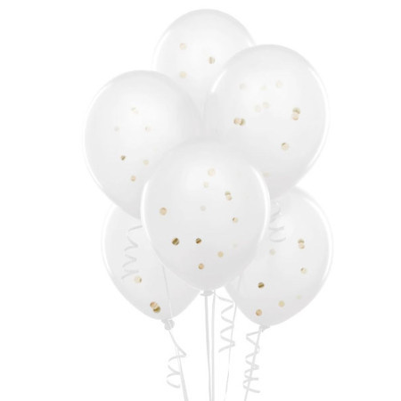 Festo, baloni confetti, zlatna, 5K ( 710696 )