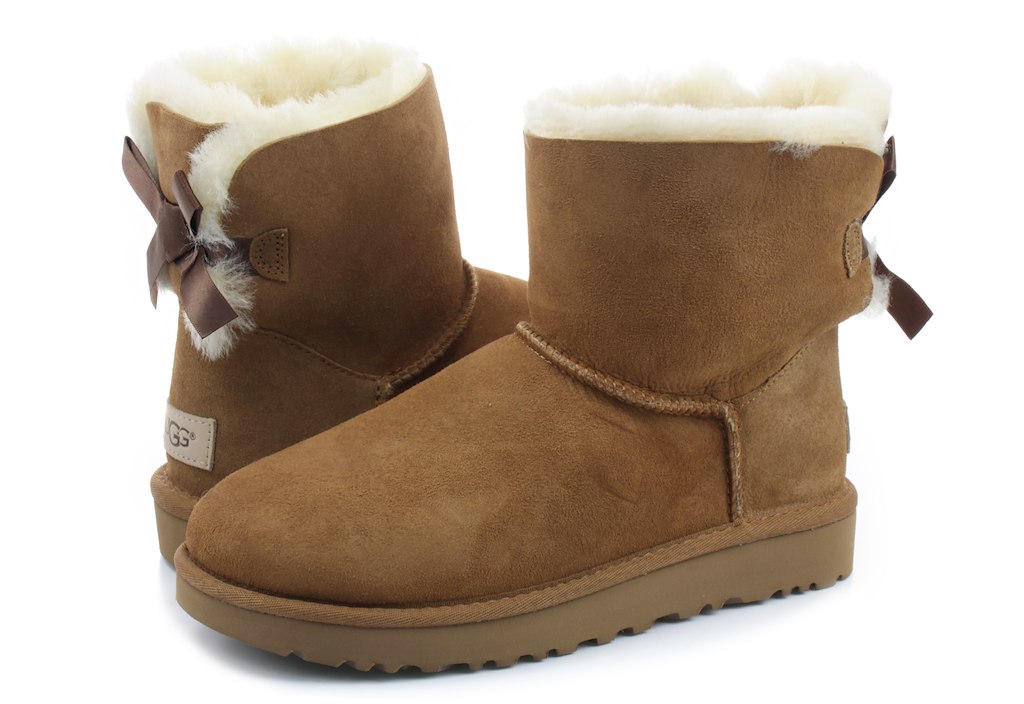 UGG Plitke čizme - Mini Bailey Bow II