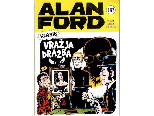 ALAN FORD STRIP AGENT KLASIK 187 GLANC!