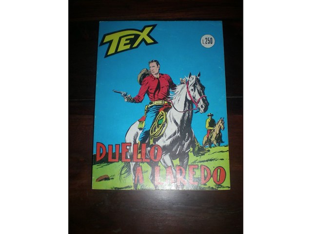 TEX  48  DUELLO  A  LAREDO  italijanski