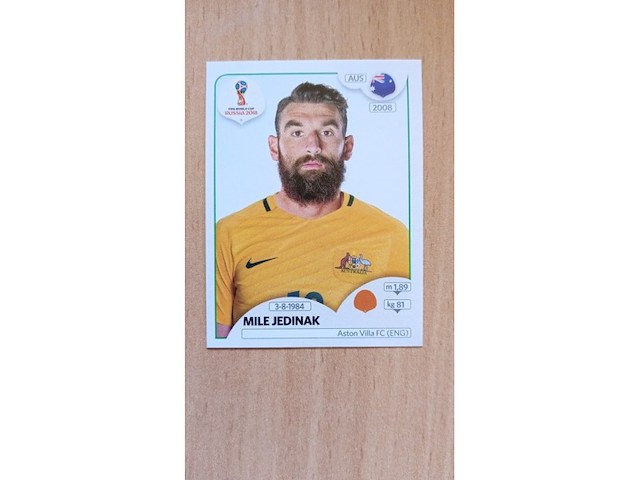 Panini Rusija Russia 2018 sličica broj 212