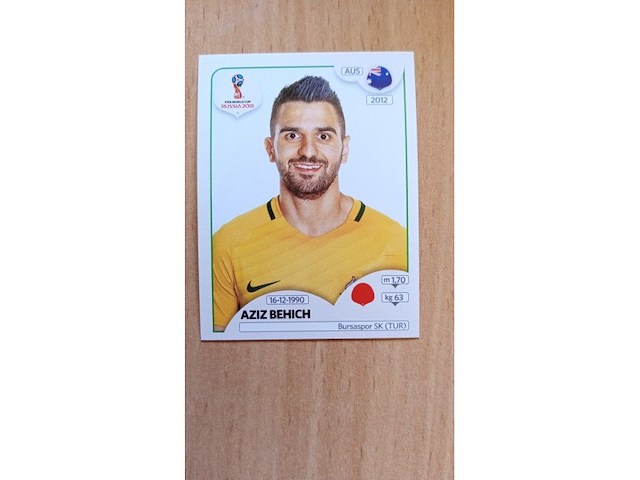 Panini Rusija Russia 2018 sličica broj 206