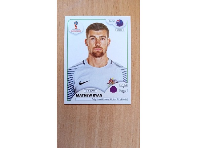 Panini Rusija Russia 2018 sličica broj 202