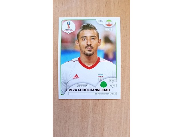 Panini Rusija Russia 2018 sličica broj 178