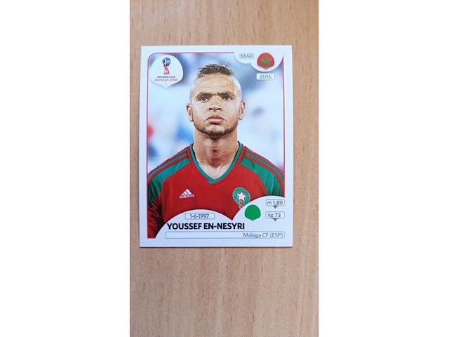 Panini Rusija Russia 2018 sličica broj 159