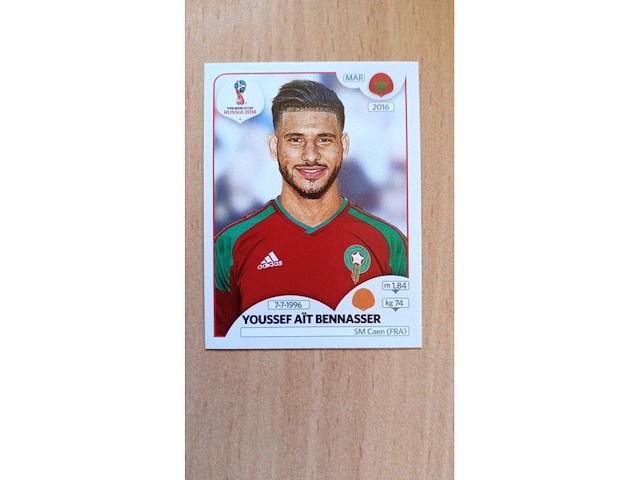 Panini Rusija Russia 2018 sličica broj 155