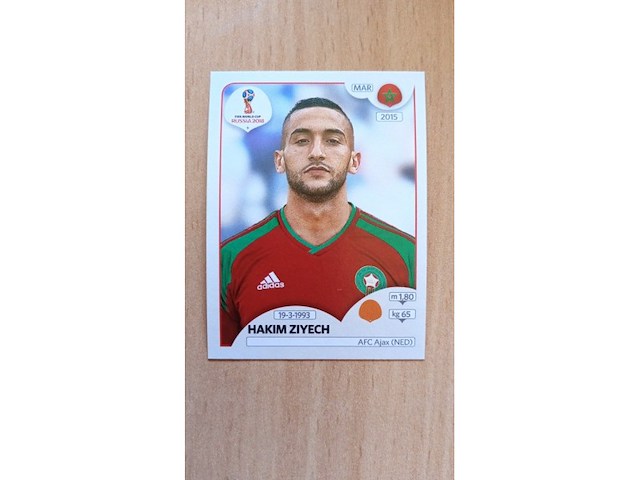 Panini Rusija Russia 2018 sličica broj 154