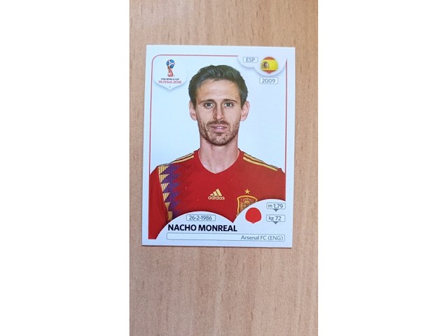 Panini Rusija Russia 2018 sličica broj 125