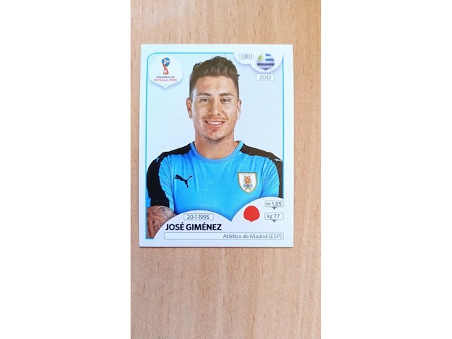 Panini Rusija Russia 2018 sličica broj 086