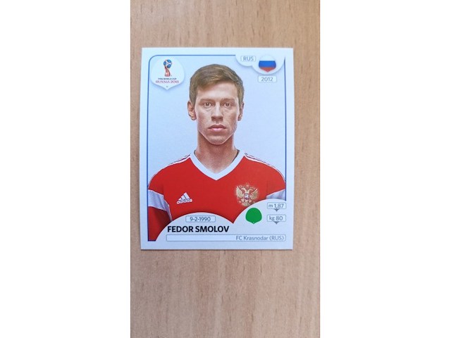 Panini Rusija Russia 2018 sličica broj 038