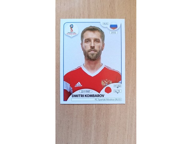 Panini Rusija Russia 2018 sličica broj 028