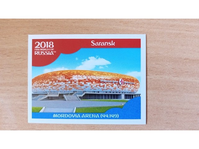 Panini Rusija Russia 2018 sličica broj 017