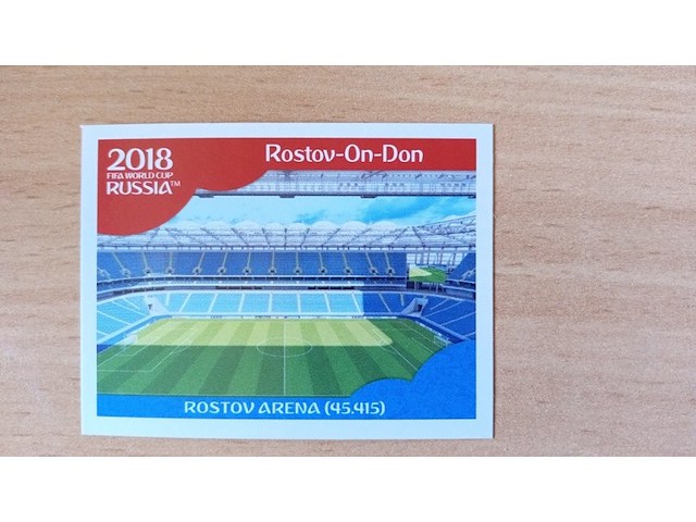 Panini Rusija Russia 2018 sličica broj 014