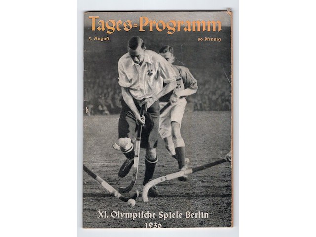 Olimpijske igre u Berlinu, 1936 . dnevni program