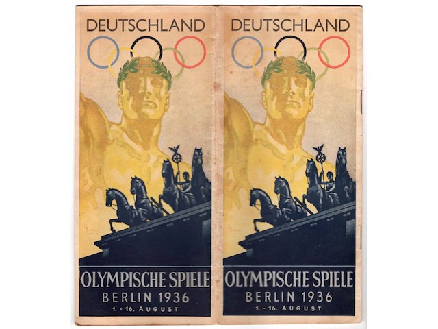 Olimpijske igre u Berlinu, 1936 . : programi, raspored