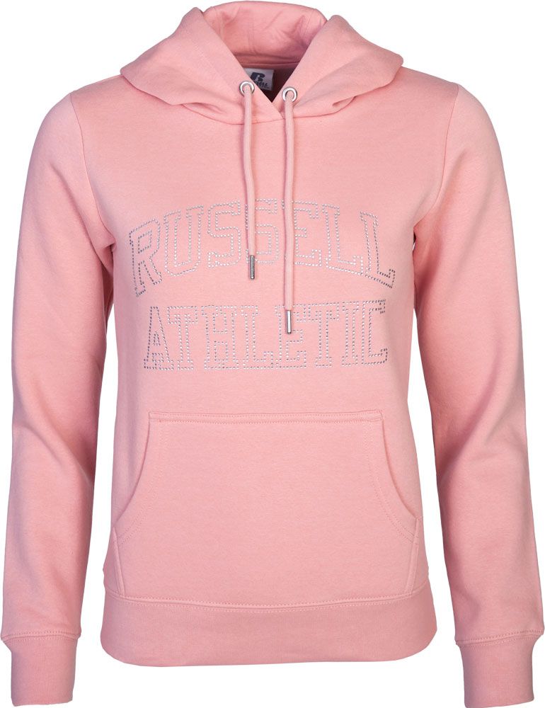 Russell Athletic AUTH. D - PULL OVER HOODY, ženski duks, pink