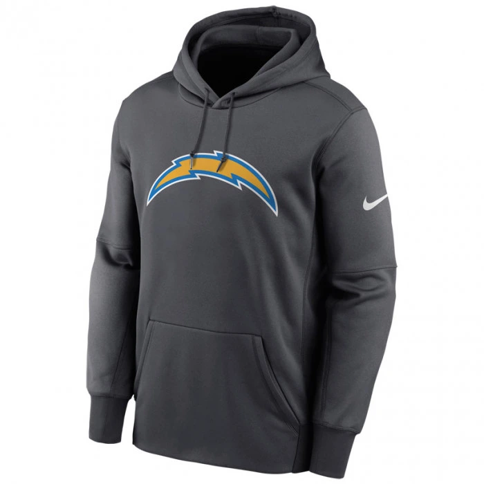 Los Angeles Chargers Nike Prime Logo Therma duks sa kapuljačom