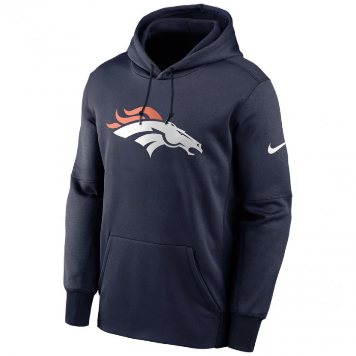 Denver Broncos Nike Prime Logo Therma duks sa kapuljačom