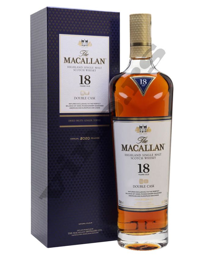 Macallan double cask 18yo