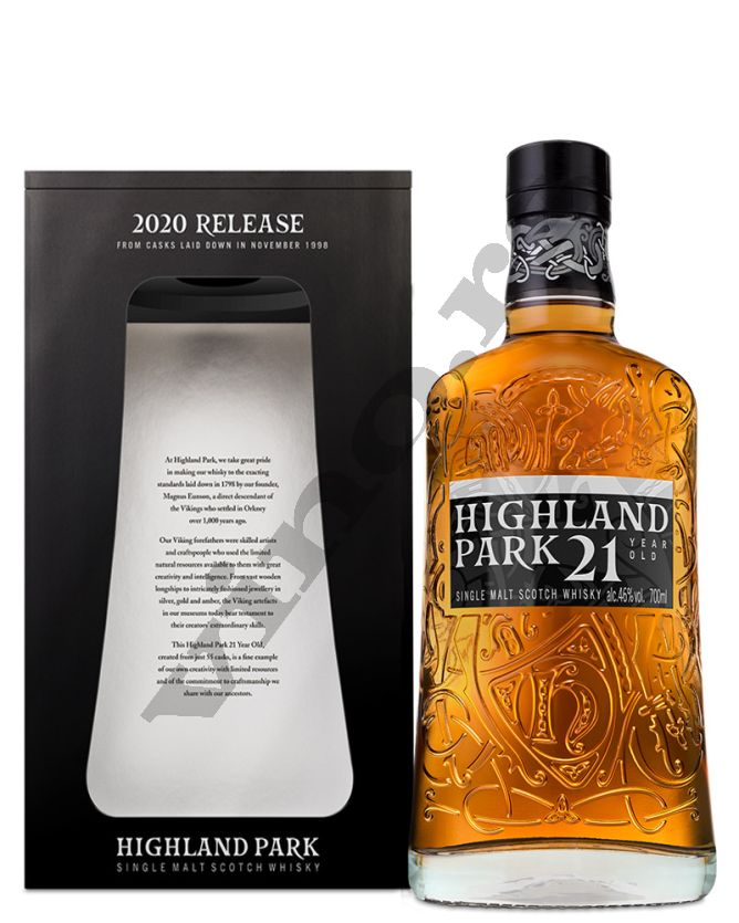 Highland park whisky 21yo