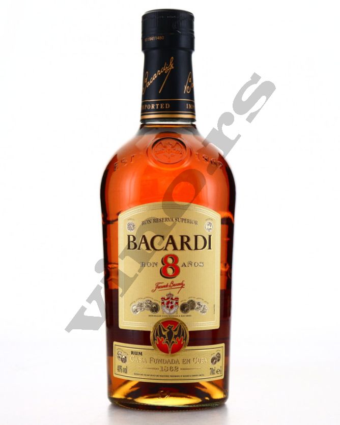 Bacardi rum 8yo