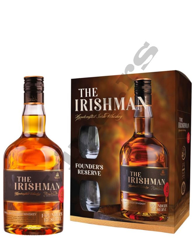 The Irishman+dve čaše gift box