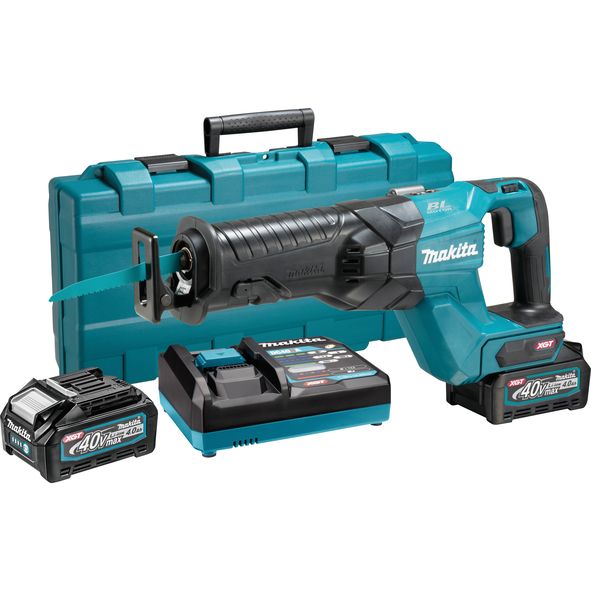 Akumulatorska univerzalna-recipro testera Makita JR001GM201; 40V XGT; 2x4,0 Ah