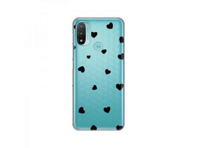 Maskica Silikonska Print Skin za Motorola Moto E20 Hearts