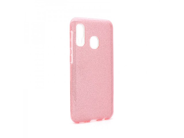 Maskica Crystal Dust za Samsung A202F Galaxy A20e roze