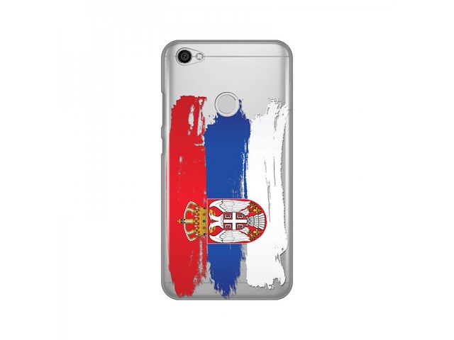 Maskica Silikonska print skin za Xiaomi Redmi Note 5A Prime Serbian Splash Flag