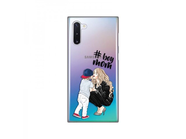 Maskica Silikonska Print Skin za Samsung N970F Galaxy Note 10 Boy Mom