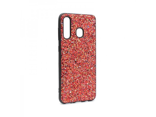 Maskica Glitter za Samsung A305F Galaxy A30 crvena