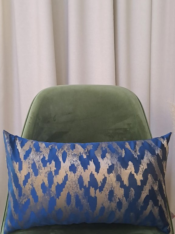 DOMAKS Dekorativni jastuk Moderna 01 plavi