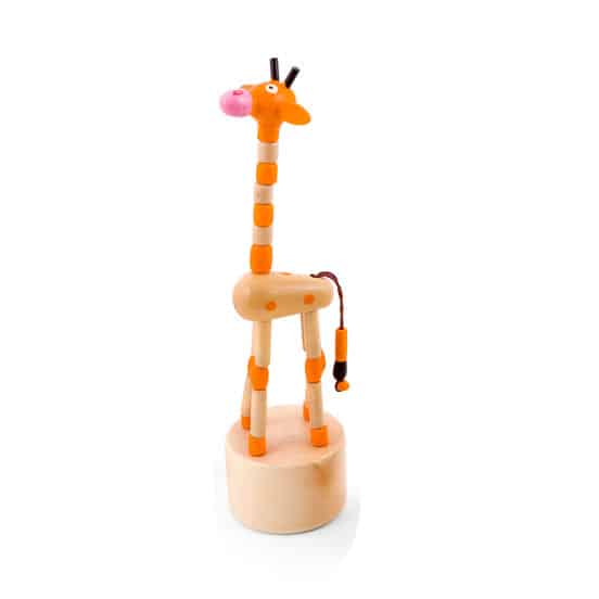 PINO Igračka sa zglobom Žirafa (narandžasta)