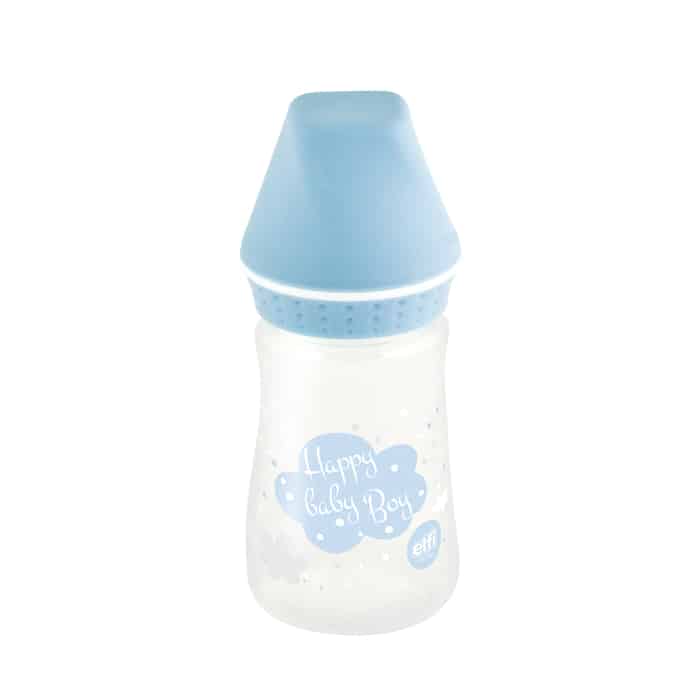 ELFI Plastična flašica sa silikonskom cuclom SWEET BABY, 125 ml