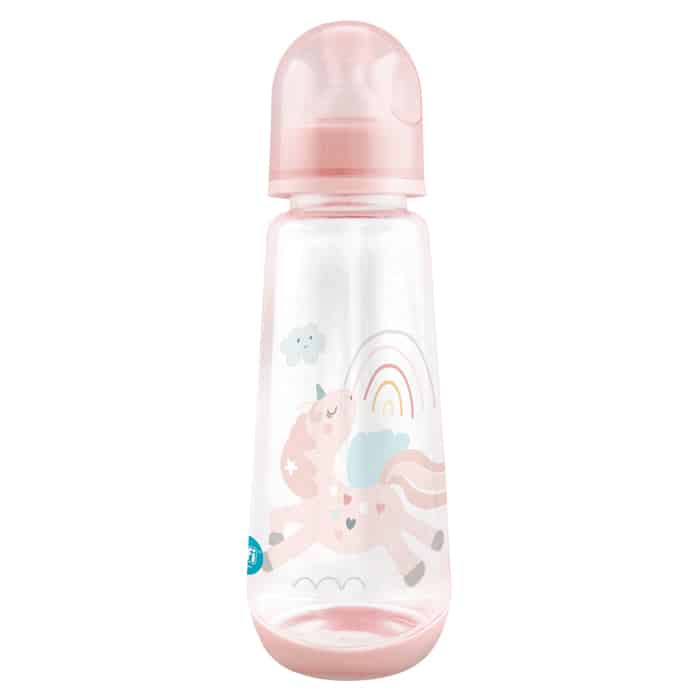 ELFI Plastična flašica – super clear FANTASY, 250 ml Jednorog