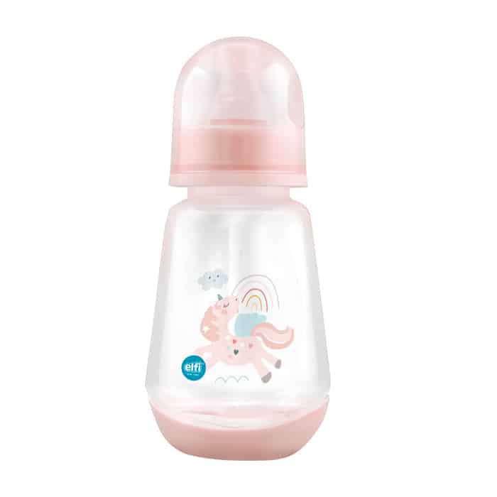 ELFI Plastična flašica – super clear FANTASY, 150 ml Jednorog