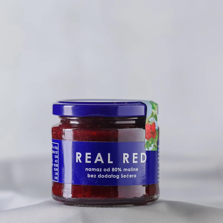 Real Red Namaz Organski 80% maline - 200gr