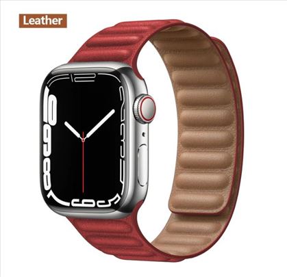 Apple watch 38/45 crvena narukvica sa magnetom