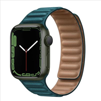 Apple watch 38/45 magnetna kopca zelena narukvica